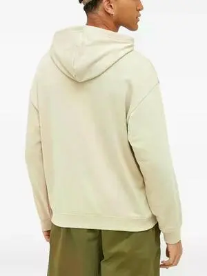 CONVERSE Logo-print Hoodie - Neutrals