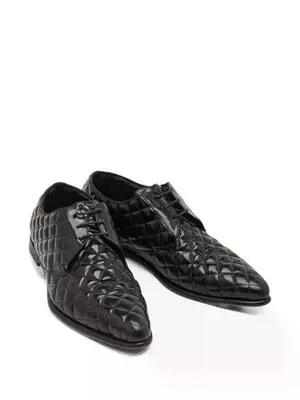 Dolce & Gabbana Quilted Lace-up Derby Shoes