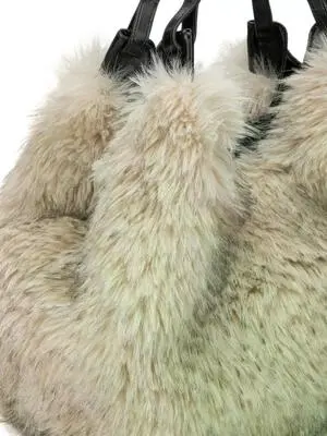 GIANNI CHIARINI Dua Faux-fur Shoulder Bag