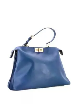 Fendi Soft Peekaboo Iseeu Bag Leather Large Shoulder Bag