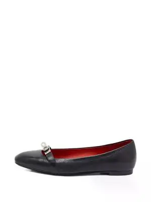 Hermès Bilbao Buckle Ballet Flats - Black
