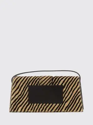 Jacquemus Le Bambino Long Zebra-print Pony-effect Leather Shoulder Bag