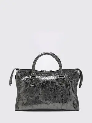 Balenciaga Small Le City Studded Arena Lambskin Handbag