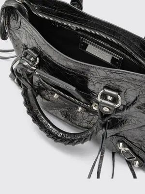 Balenciaga Small Le City Studded Arena Lambskin Handbag