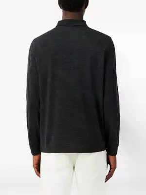 Lacoste Regular Fit Long Sleeved Wool Polo Shirt