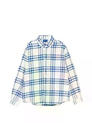 DAGGER Check Flannel Shirt - White