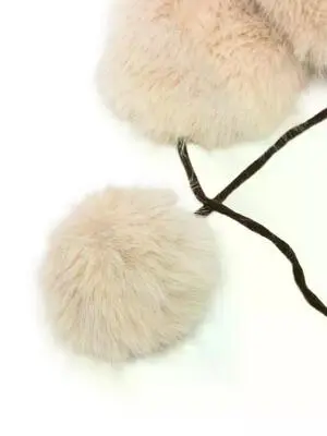 UGG Fair Isle Faux-fur Hat - Neutrals