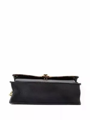 LOUIS VUITTON Vavin Chain Wallet Nm Damier With Leather Crossbody Bag