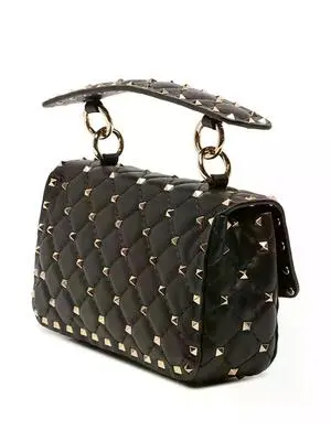 Valentino Garavani 2000-2017 Small Nappa Rockstud Spike Satchel
