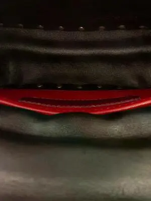 Valentino Garavani 2000-2017 Small Nappa Rockstud Spike Satchel