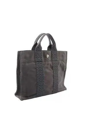 Hermès 1990-2010 Canvas Herline Pm Tote Bag