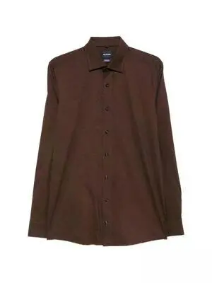 OLYMP Long-sleeve Button-down Shirt - Brown
