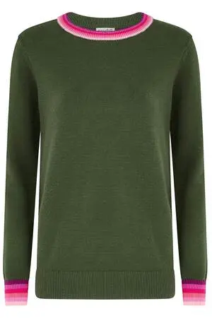 SUGARHILL BRIGHTON Stacey Sweater Khaki - Green