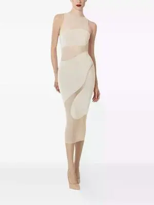Wolford Shade Sheer-opaque Midi Dress