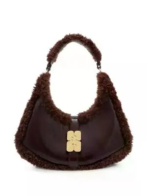 GANNI Small Kat Bag - Brown