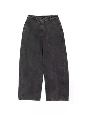 CORDERA Washed-effect Wide-leg Jeans