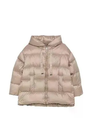 Max Mara Quilted Hooded Jacket