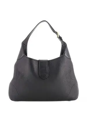 Gucci Aphrodite Leather Medium Shoulder Bag - Black