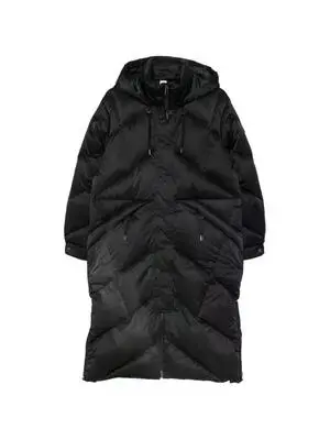 Bogner Quilted Hooded Coat - Black
