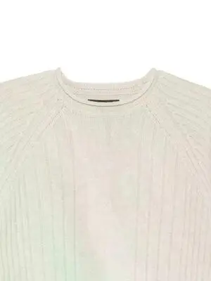 StÜssy Ribbed Raglan-sleeve Sweater