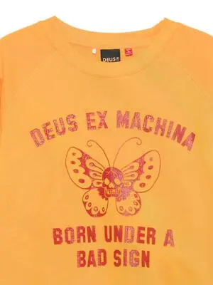 Deus Ex Machina Graphic-print Raglan-sleeve Sweater