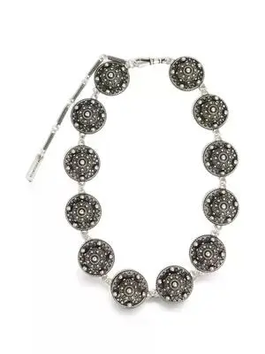 ANN DEMEULEMEESTER Beaded-detail Filigree Necklace