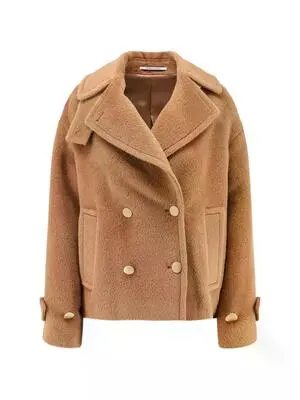 Tagliatore Double-breasted Coat - Brown