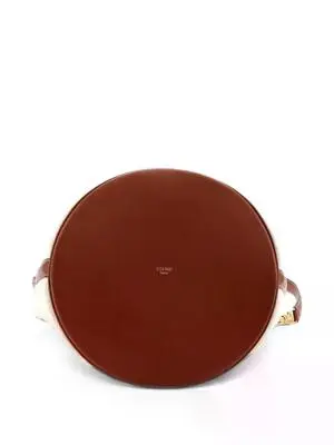 Celine 16 Bag Printed Canvas Bucket Bag