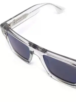 Montblanc Rectangular-frame Transparent Sunglasses
