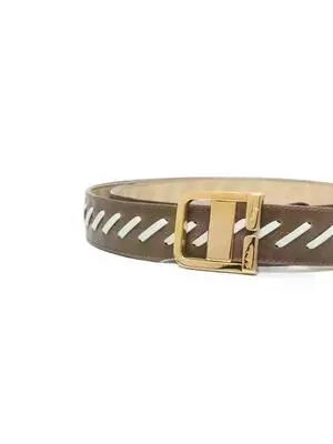 FERRAGAMO 1970s Whipstitch-detail Belt