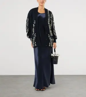 Marina Rinaldi Embellished Cardigan