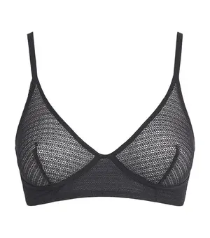 Wolford Geo Lace Triangle Bralette