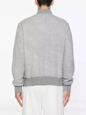 Eleventy Reversible-design Bomber Jacket