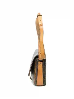 LOUIS VUITTON Mm Cartouchiere Monogram Crossbody Bag