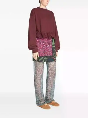 Dries Van Noten Cropped Sweatshirt