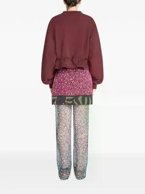 Dries Van Noten Cropped Sweatshirt
