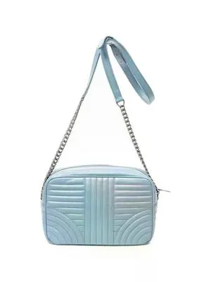 Prada Diagramme Quilted Shoulder Bag