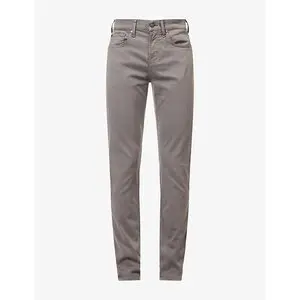 7 For All Mankind Slimmy Luxe Slim-fit Jeans - Ashed