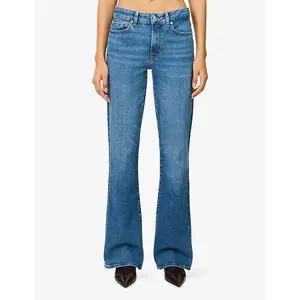 7 For All Mankind Low-rise Bootcut Denim Jeans