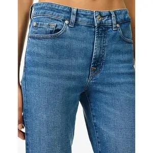 7 For All Mankind Low-rise Bootcut Denim Jeans