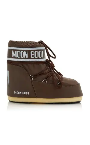 Moon Boot Icon Low Nylon Boots - Brown