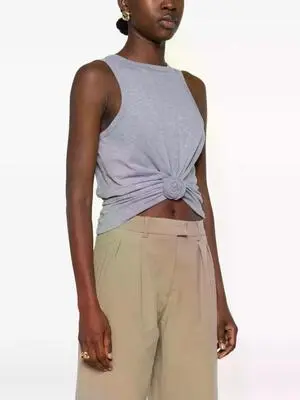 Magda Butrym Rosette-detail Tank Top