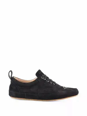 MIRIAL Martin Stud-embellished Suede Sneakers