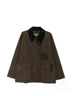 Barbour Corduroy-collar Patch-pocket Coat