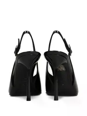 LE SILLA Clivage Crystal-embellished Slingback Pumps