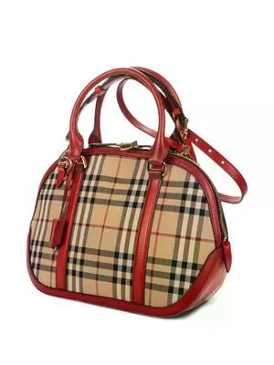 Burberry Orchard Horseferry Check Tote Bag