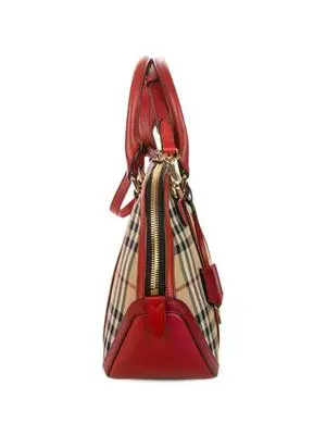 Burberry Orchard Horseferry Check Tote Bag
