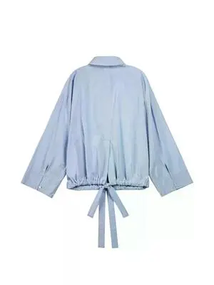 FUTURE CLASSICS Wrap-hem Striped Shirt