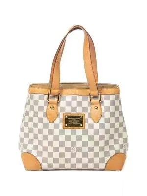 LOUIS VUITTON Pm Damier Azur Hampstead Tote Bag - Neutrals
