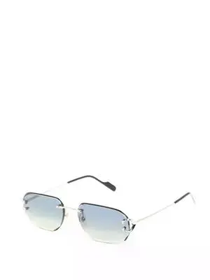 Cartier C Décor Rimless Sunglasses